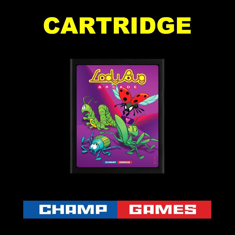 Lady Bug Arcade - CARTRIDGE