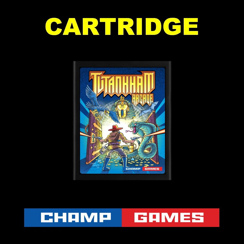 Tutankham Arcade and five Champ Games Presents games in store!