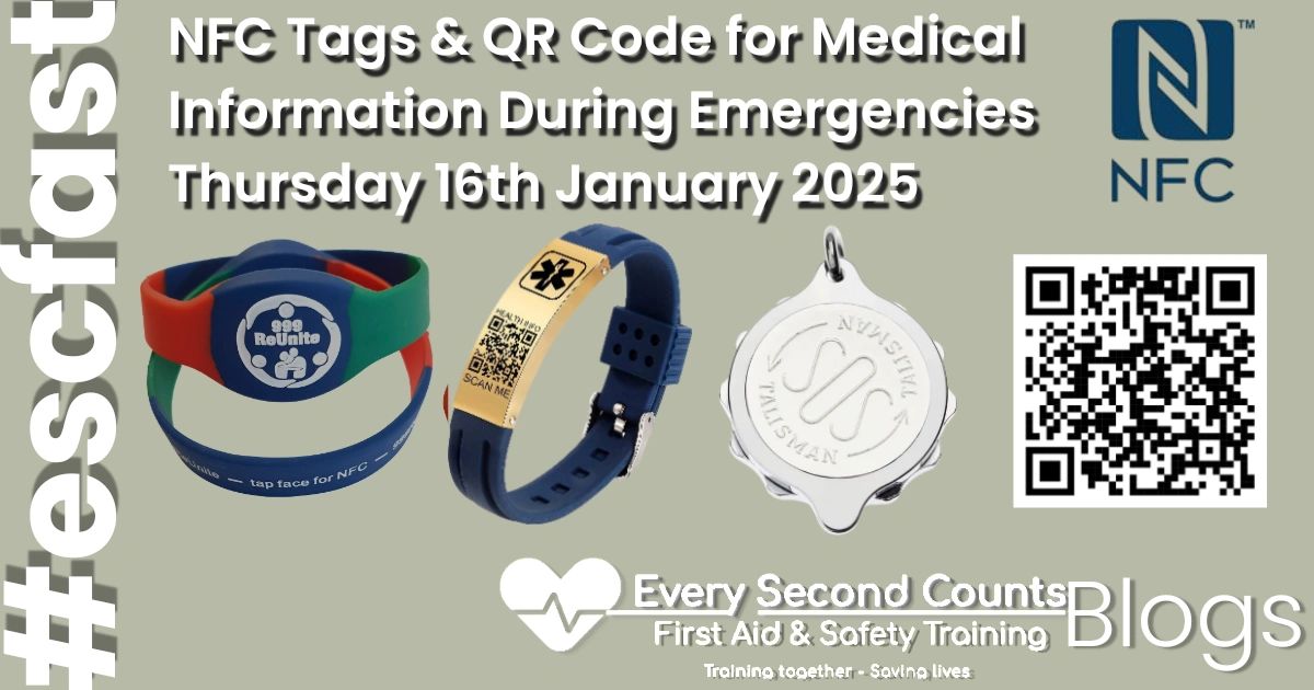 NFC Tags & QR Codes for Medical Information During Emergencies