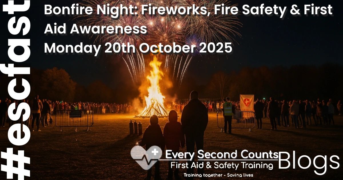 Bonfire Night: Fireworks, Fire Safety & First Aid Awareness