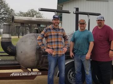Austin Smoke Works - Best Offset Smoker - Bartlett, Texas