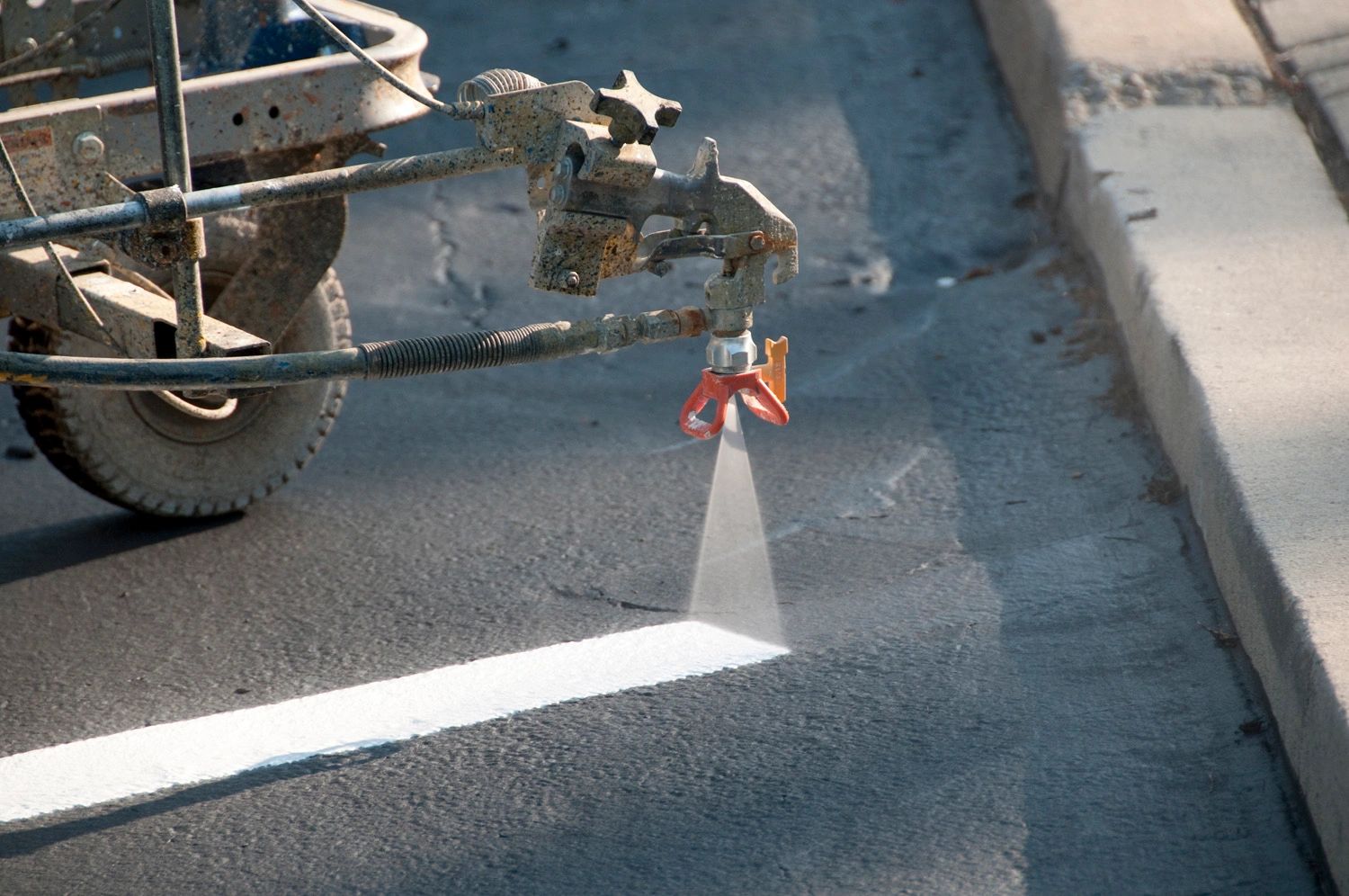 Yellowstone Concrete Striping