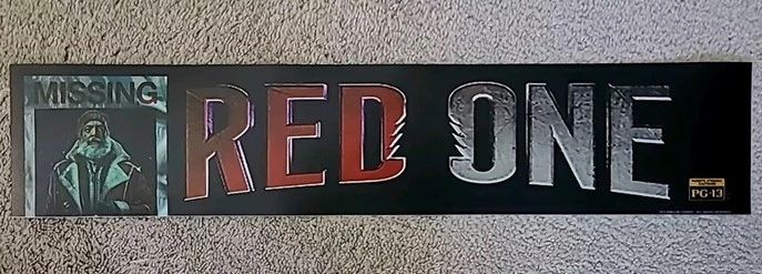 Red One 5x25 Movie Theater Mylar