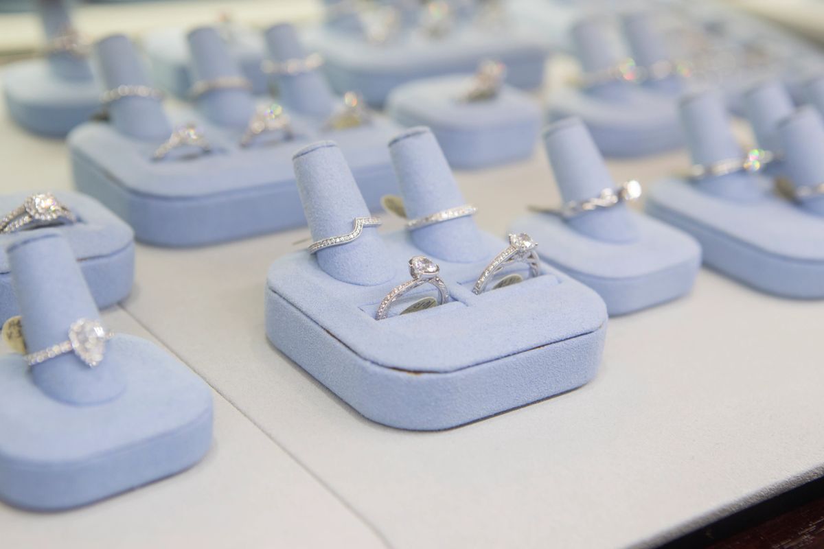 Sample Engagement & Wedding Rings