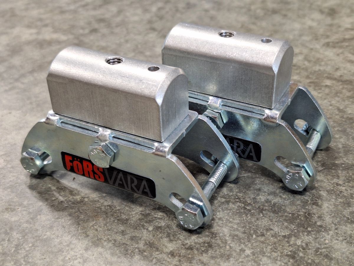 Jack Stand adapters half round- SET of 2 - AUDI TT mk2, R8, S6, RS6, Porsche Cayenne ...