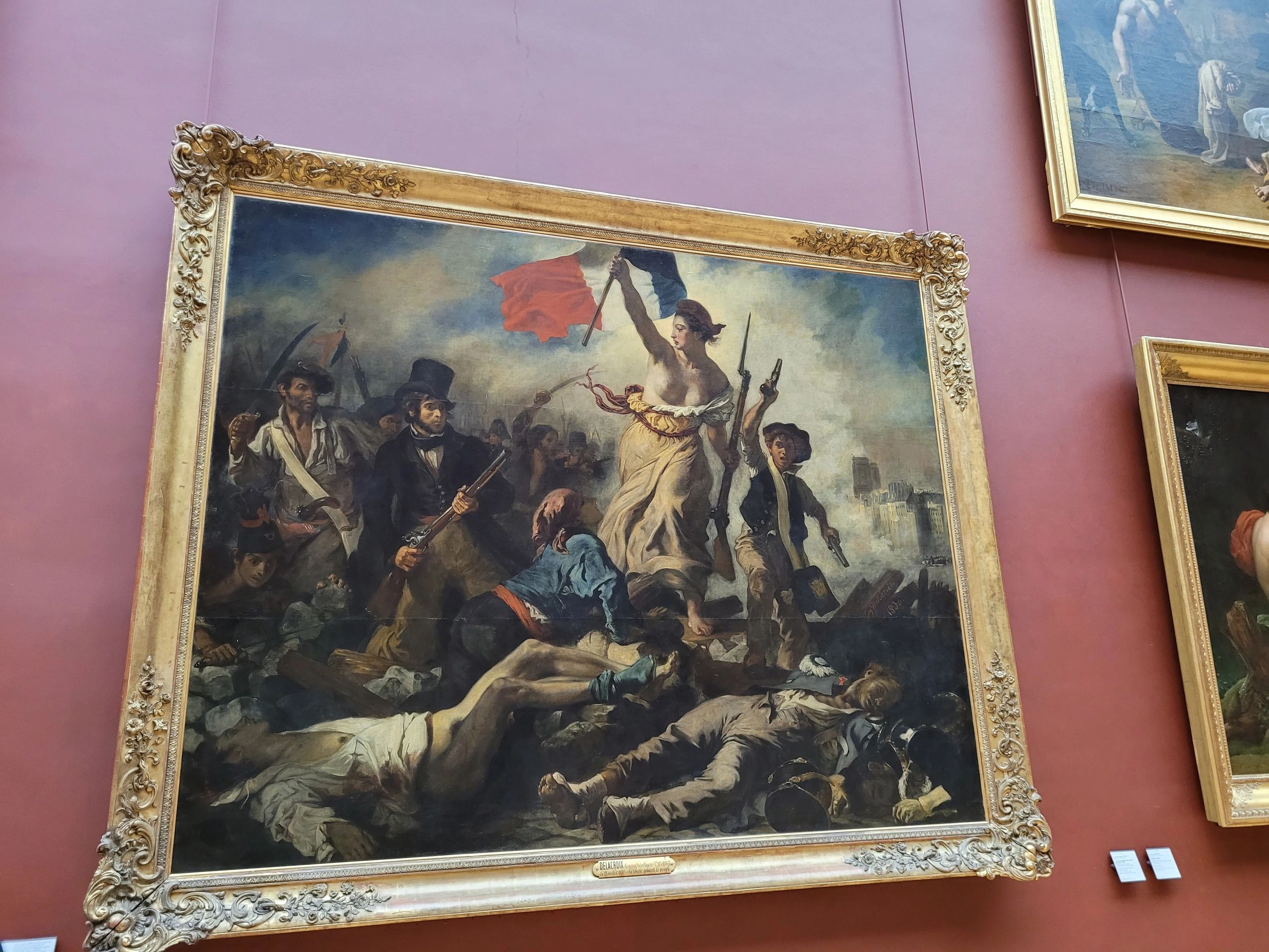 Liberty Leading The People Delacroix