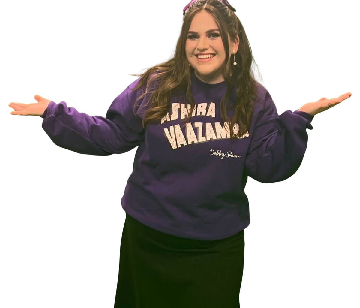 Ashira Vaazamra Purple Long Sleeve Sweater