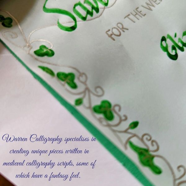 About | Warren Calligraphy