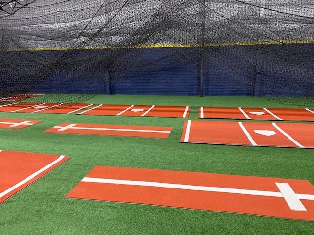 Turf, Mounds and Batting Areas smoothing out.