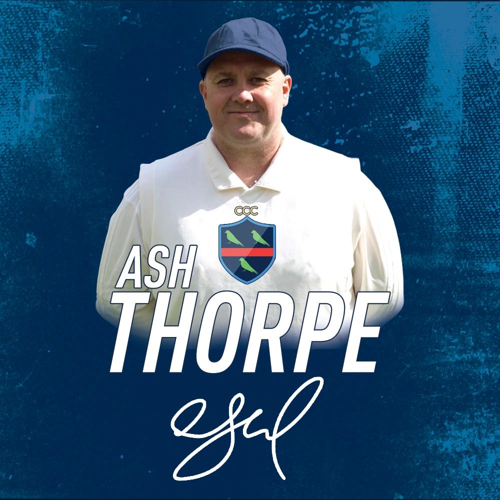 Ash Thorpe appointed Club Coach & 1XI Captain