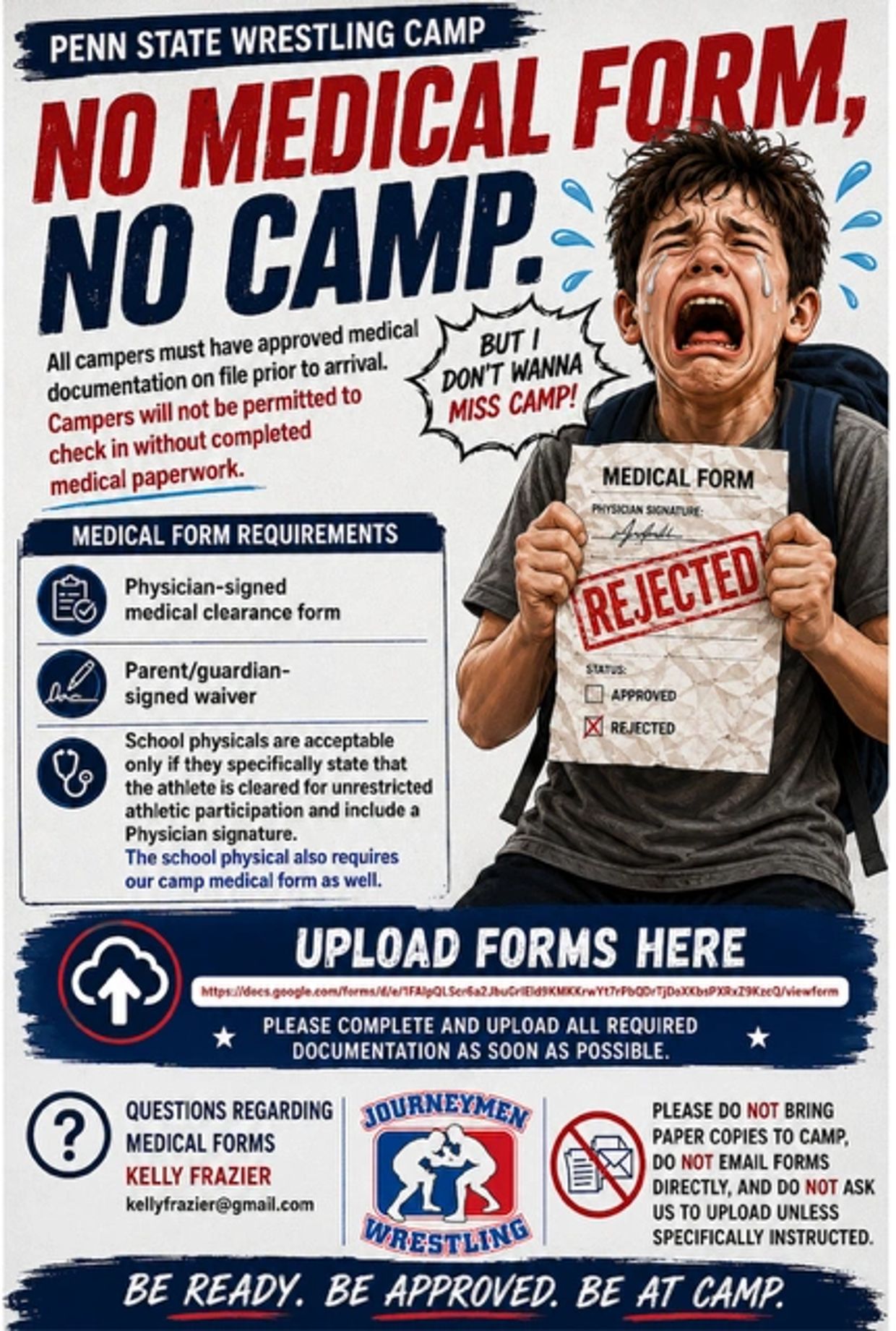 PENN STATE CAMP SCHEDULE