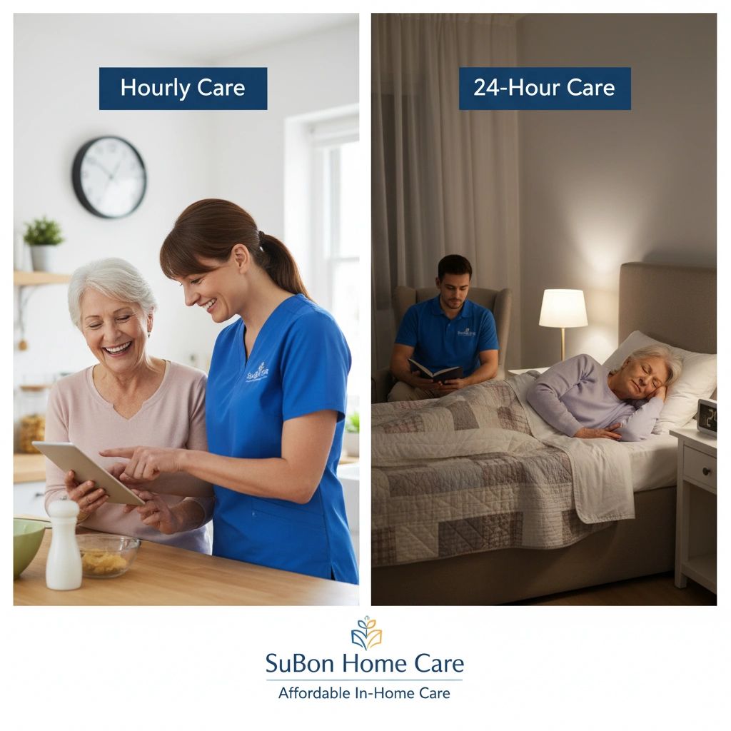 Hourly or 24-Hour Care? Affordable In-Home Care in Northern VA