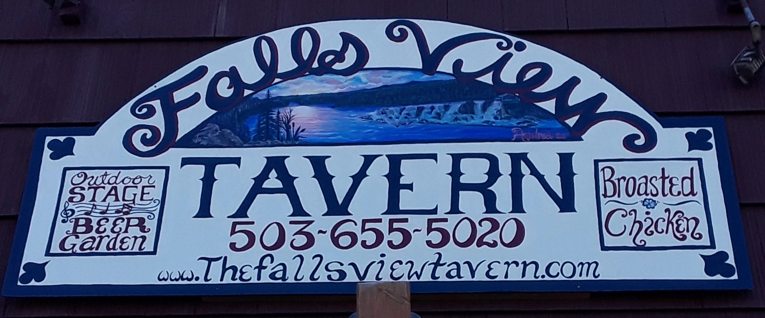 Enjoy the Broasted Chicken at Falls View Tavern