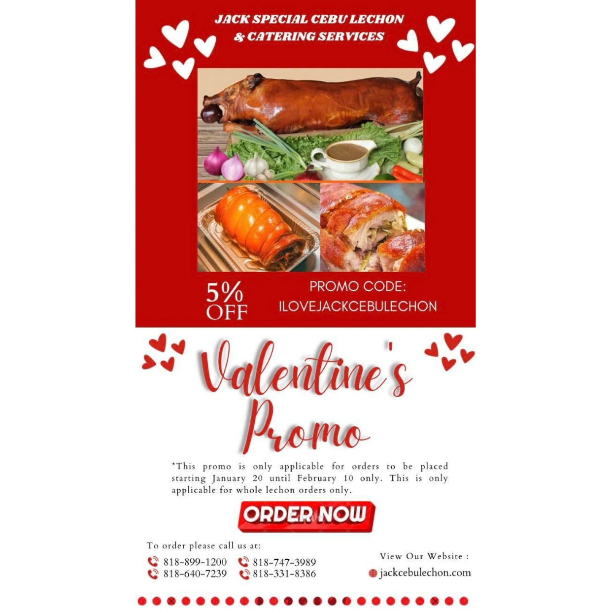 Jack Special Cebu Lechon | Filipino Catering In California