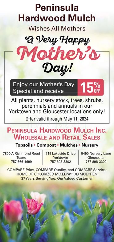 Peninsula Hardwood Mulch Inc. - Mulch, Topsoil