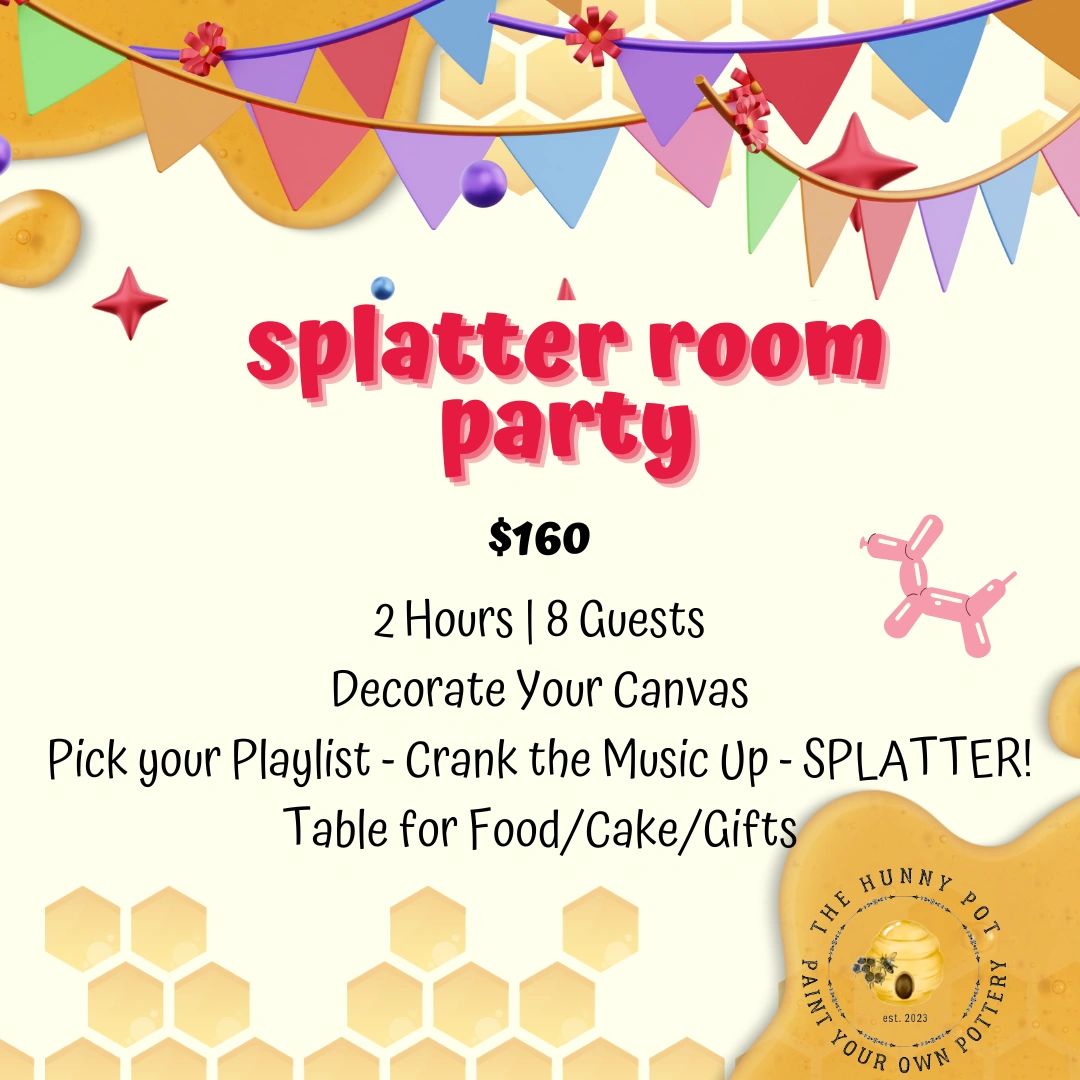 Splatter Party Room | 8 people