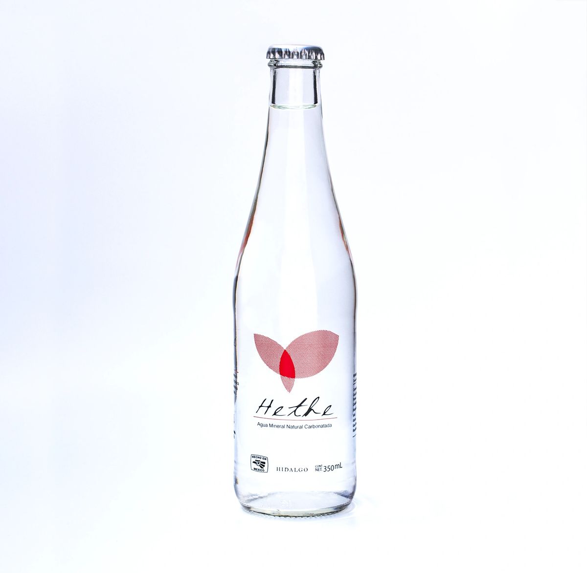 AGUA HETHE MINERAL CARBONATADA DE MANANTIAL ARTESIANO 350 mL