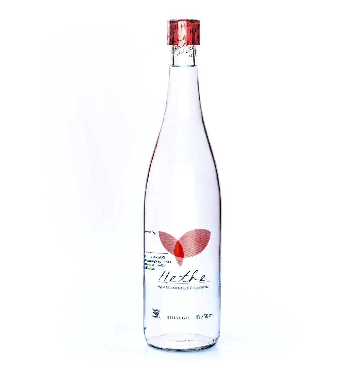 AGUA HETHE MINERAL CARBONATADA DE MANANTIAL ARTESIANO 750 mL