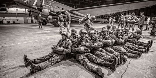 WWII Airborne Demonstration Team - Army Airborne, Military History
