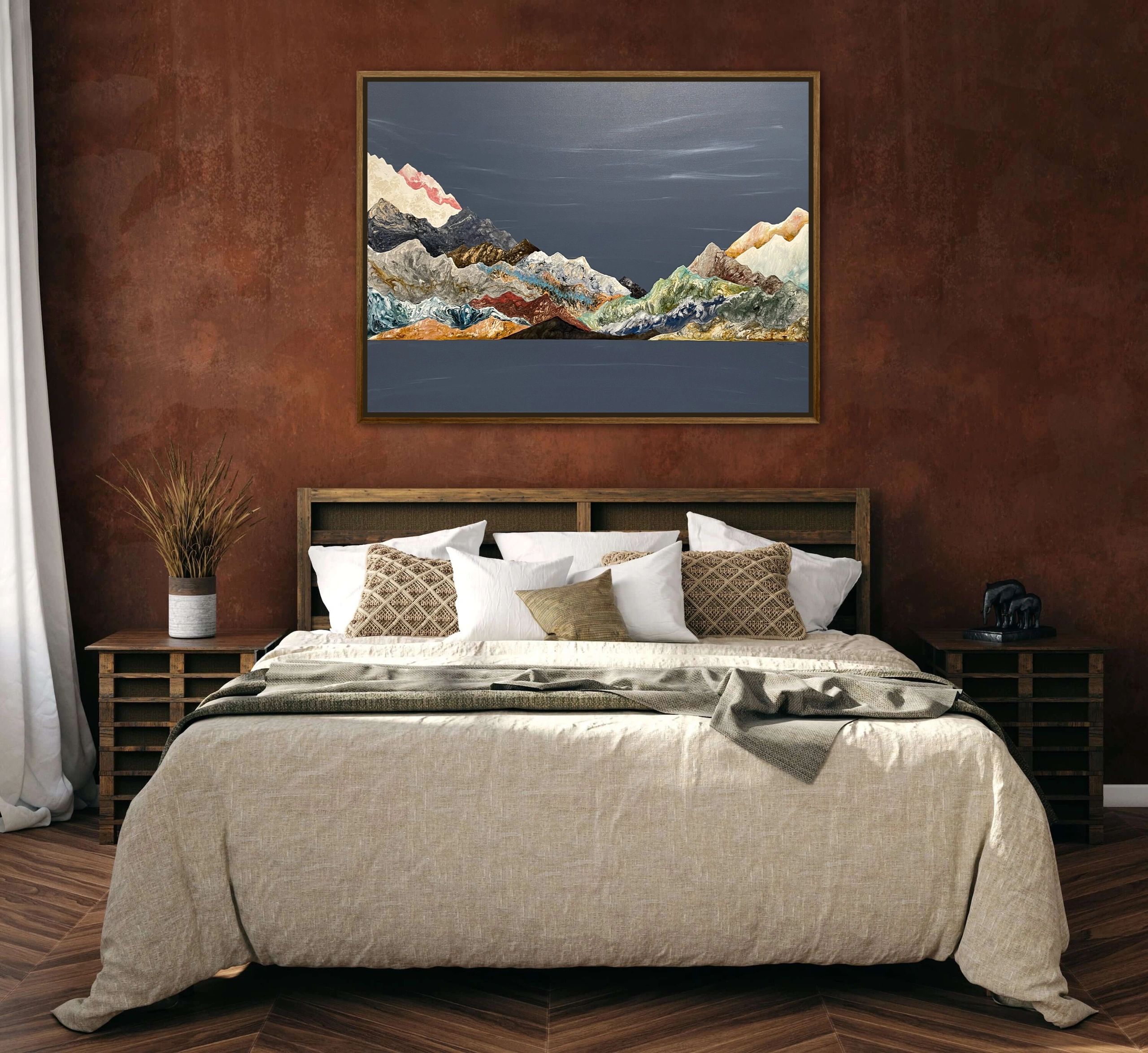 Wanderlust Mountains | Kelly Gowan Art