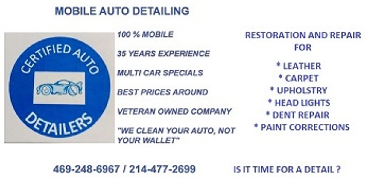 Certified Auto Detailers Company - Auto Detailing & Car care products