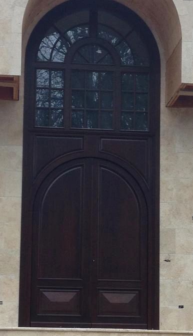 Model 083 Custom Meranti Wood Exterior Door