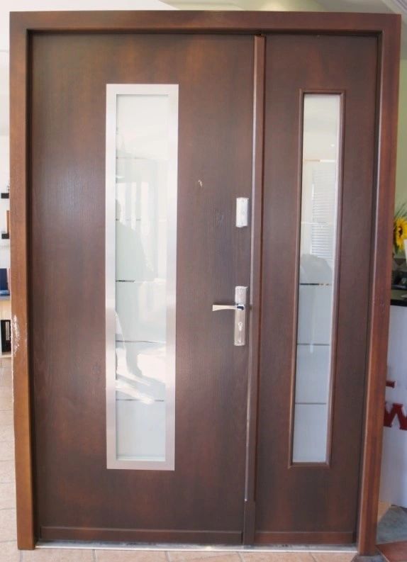 Model 044 Custom Meranti Wood Exterior Door