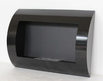 "Tappan" Modern Wall Mount Ventless Ethanol Fireplace