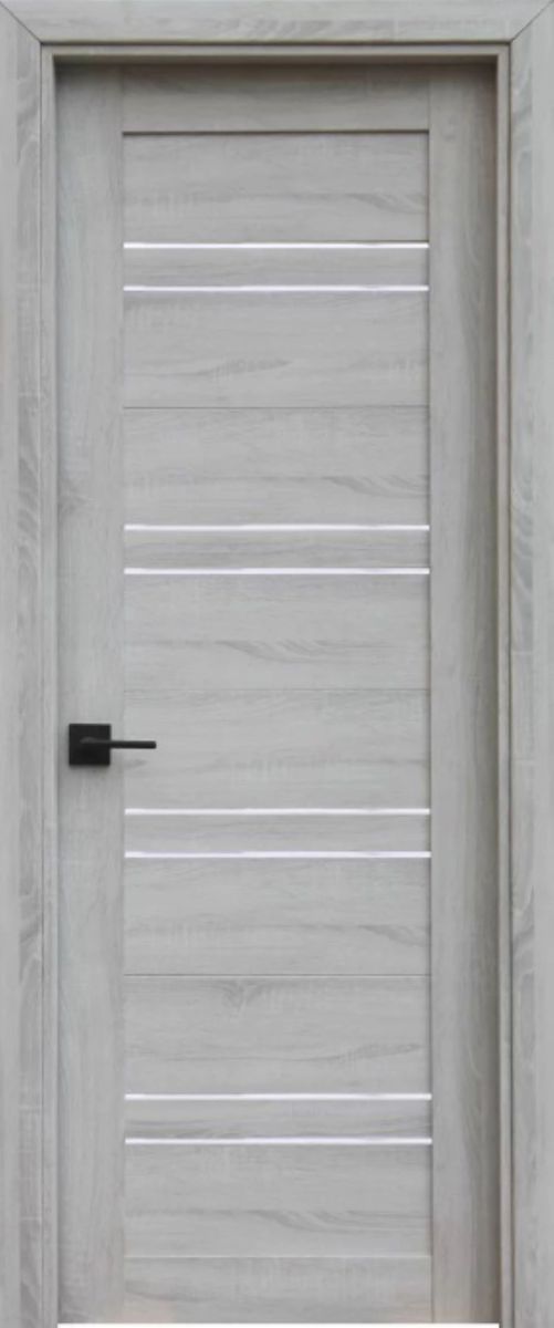 Vera Grey Oak Modern Interior Door