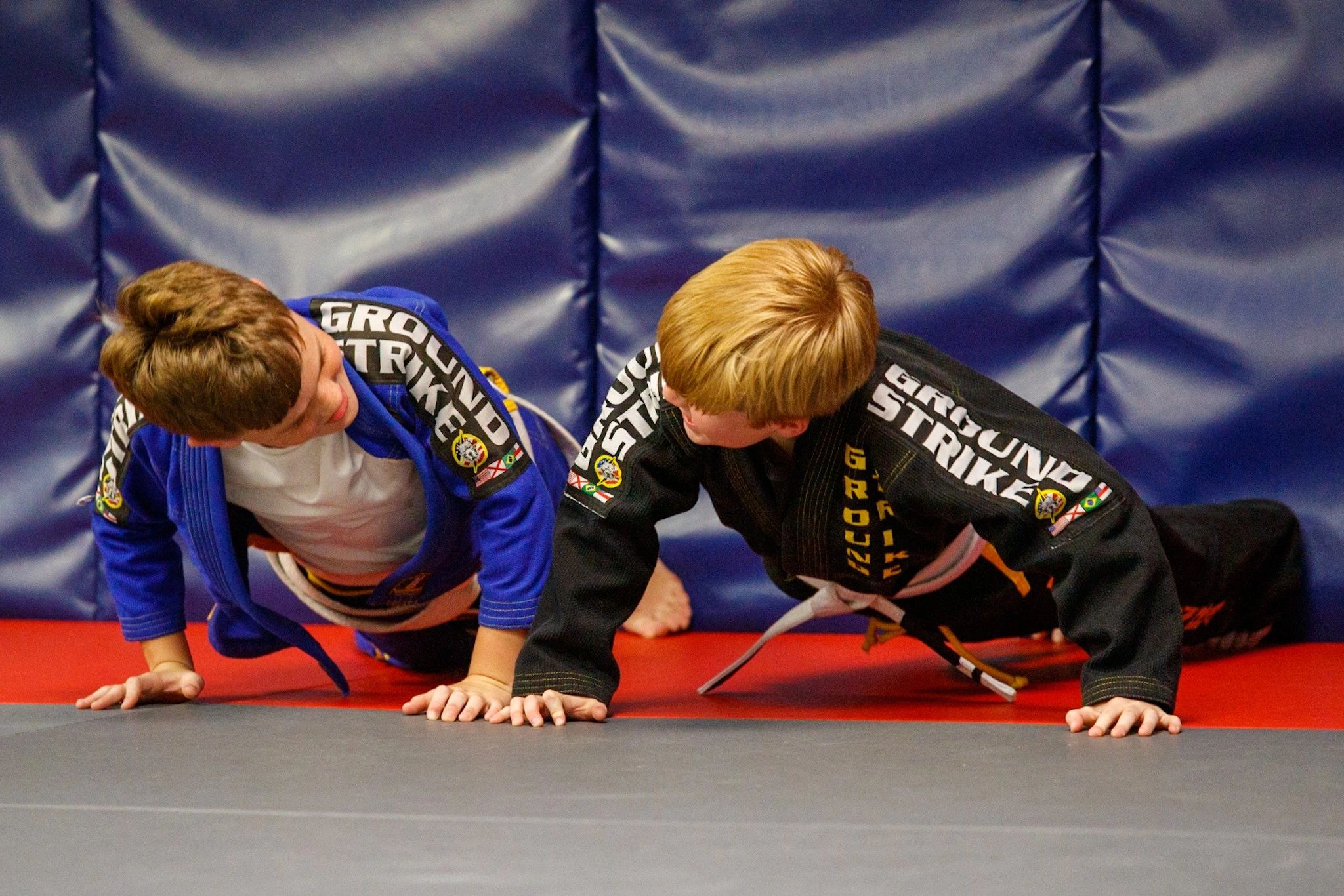 Ground Strike Grappling - Brazilian Jiu-Jitsu, Kickboxing