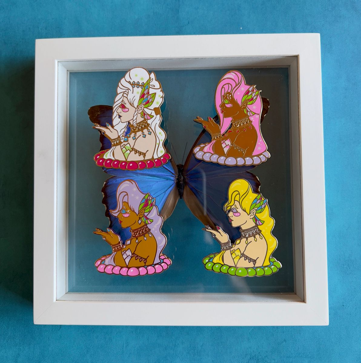 TOTK Great Fairy Enamel Pins Set of 4