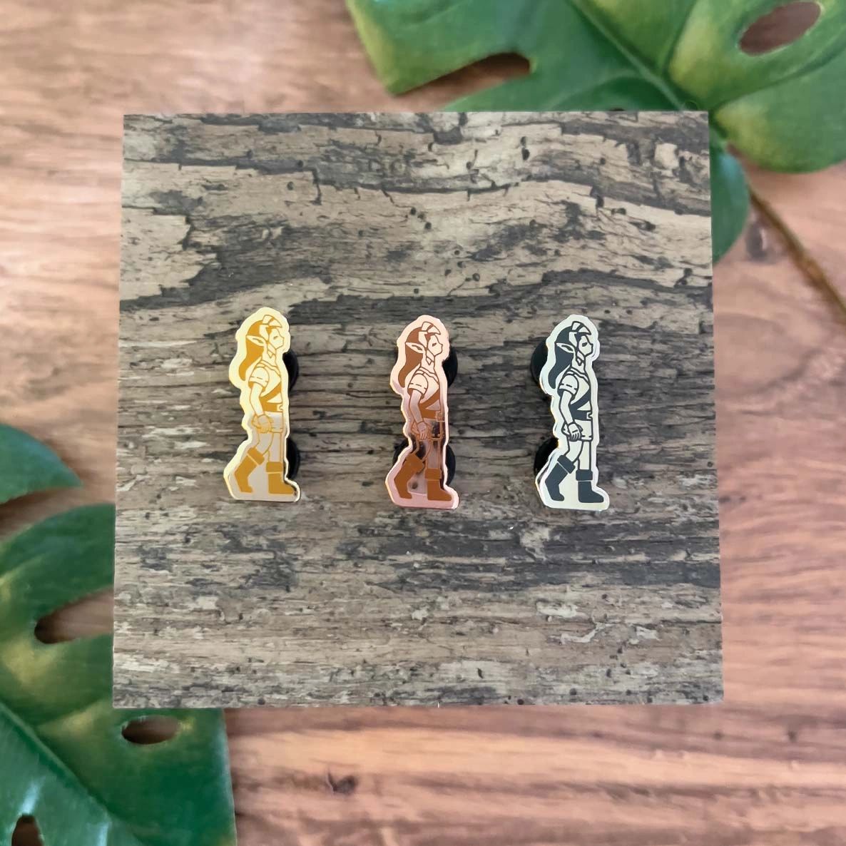 TOTK Mini Link Fanart Enamel Pin