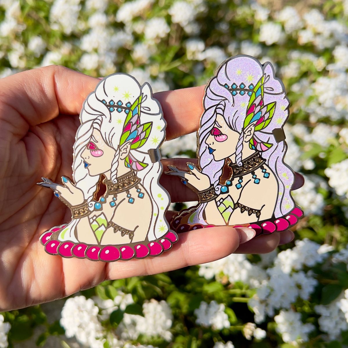 TOTK Great Fairy Tera Fanart Enamel Pin