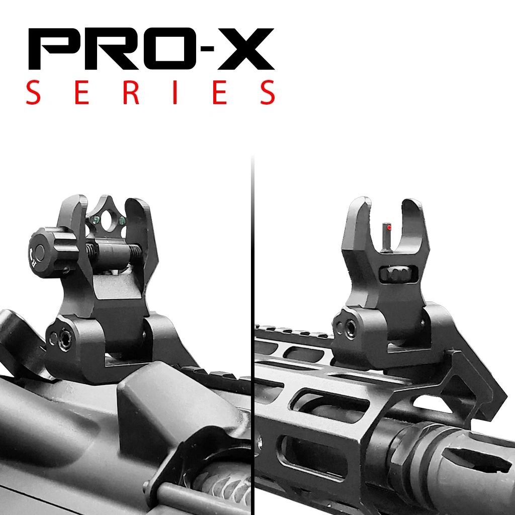 Unlock Precision and Durability with the PRO-X Series Iron Sights