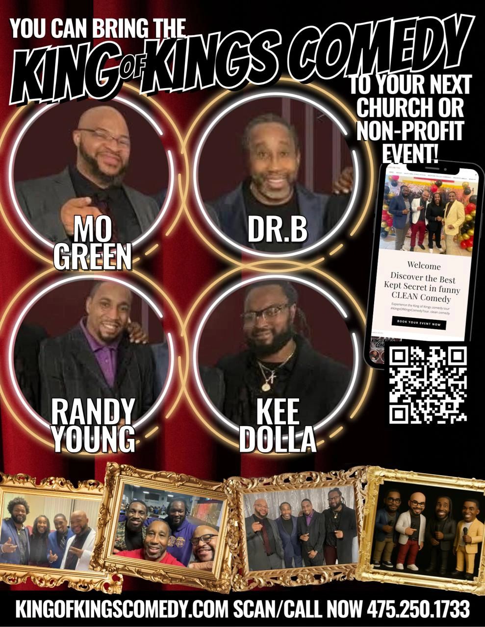 Funny Clean Comedians | King of Kings Comedy