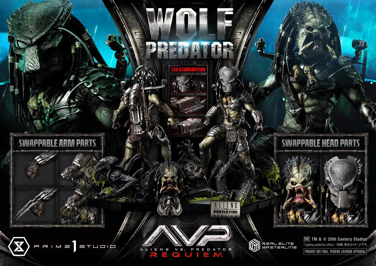 Prime 1 Studio Wolf Predator Statue