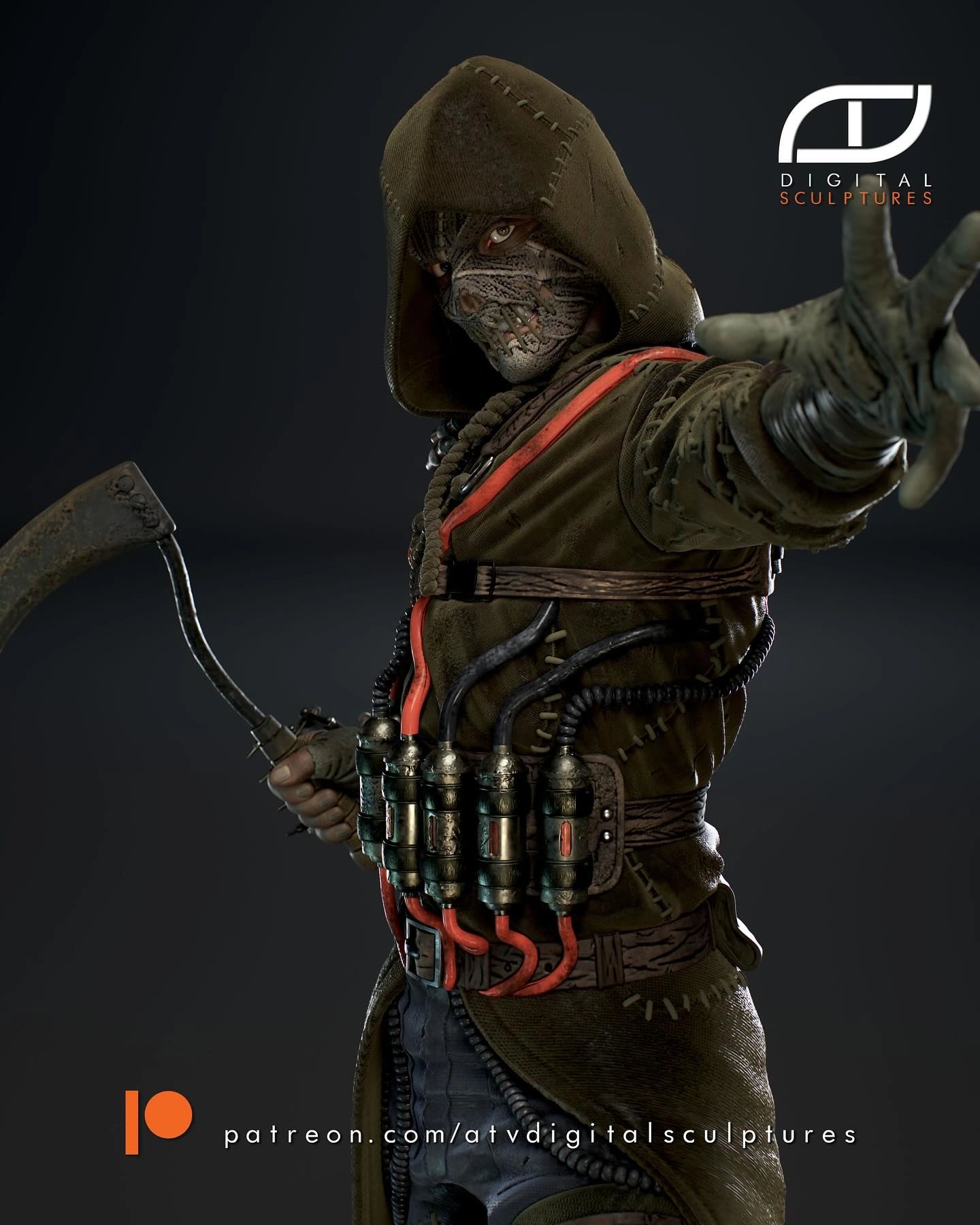 Custom Scarecrow Statue