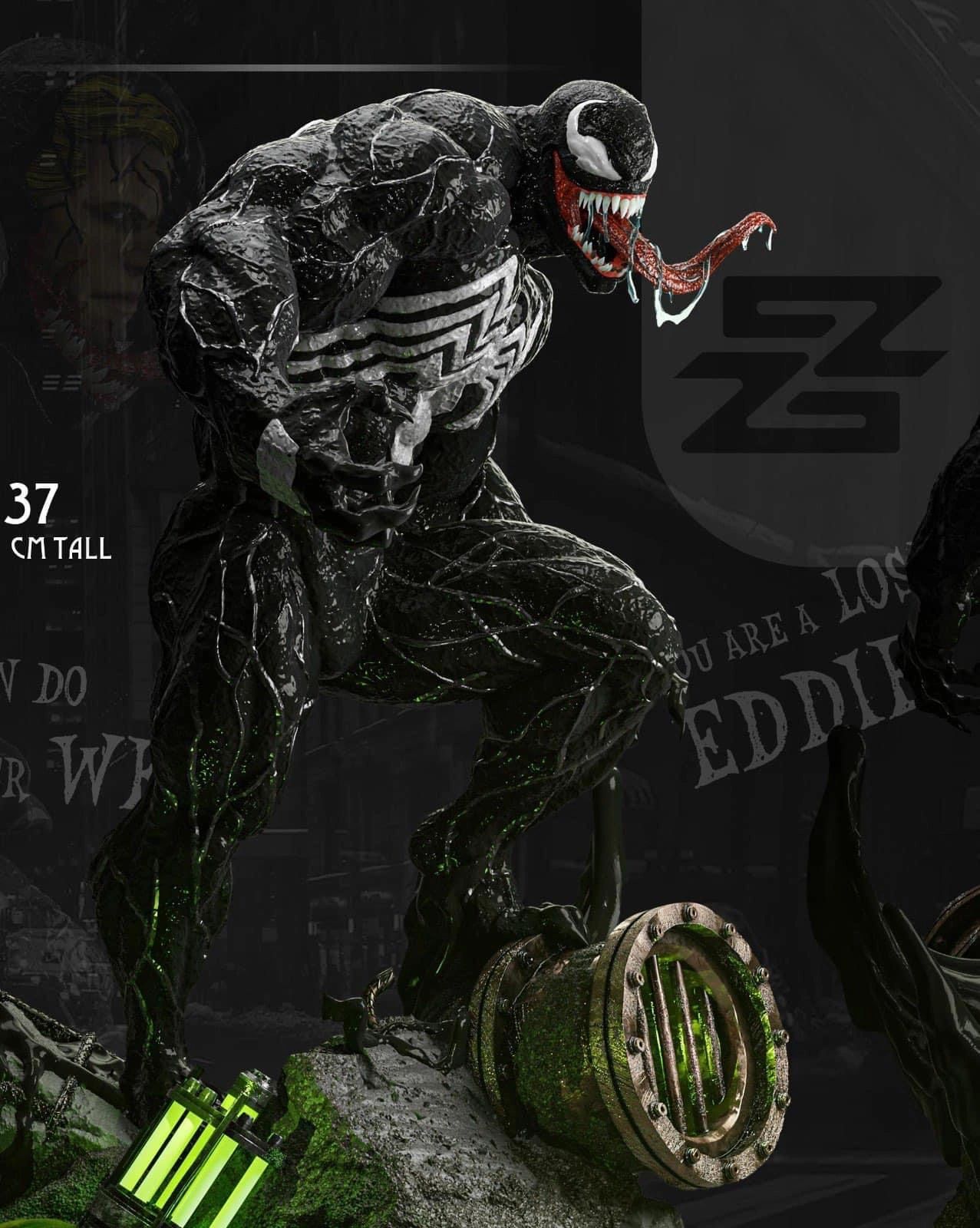 Small Custom Venom Statue
