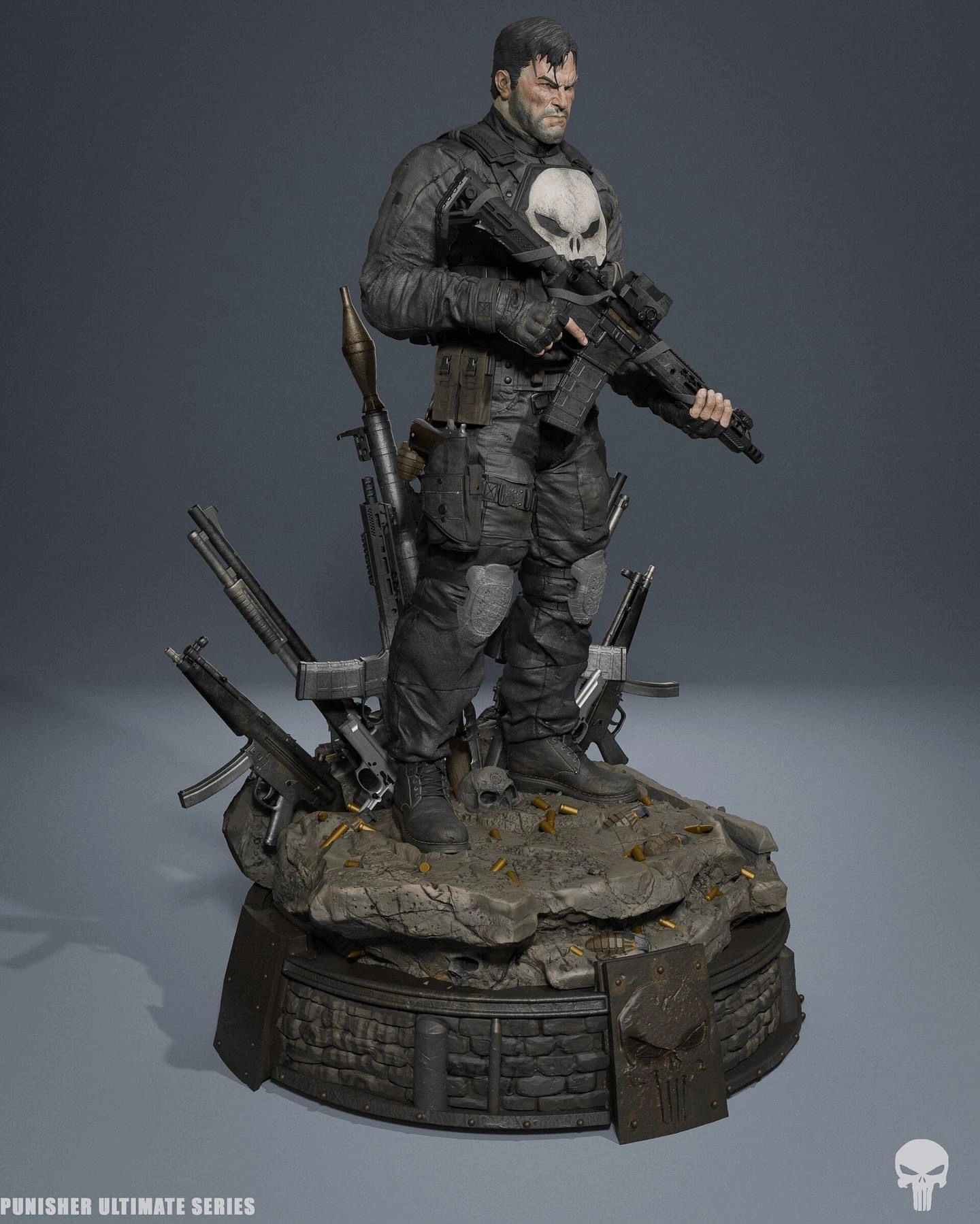 Custom Punisher with GUNS!