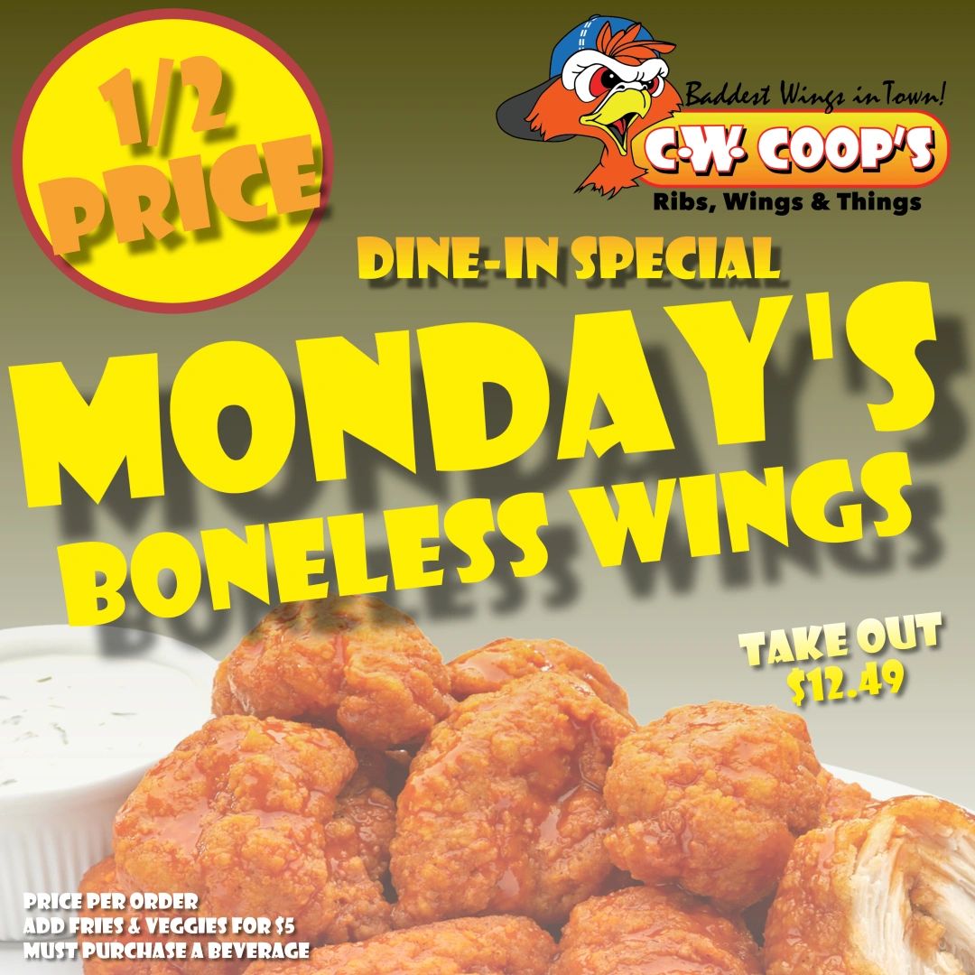 Places to Eat - CW Coop's - Angus