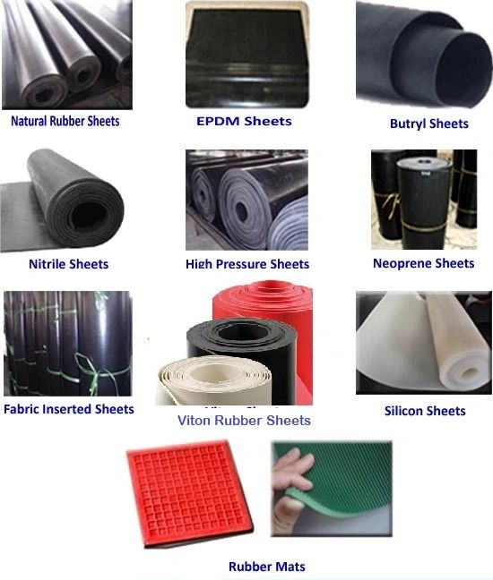 Different types of Rubbers