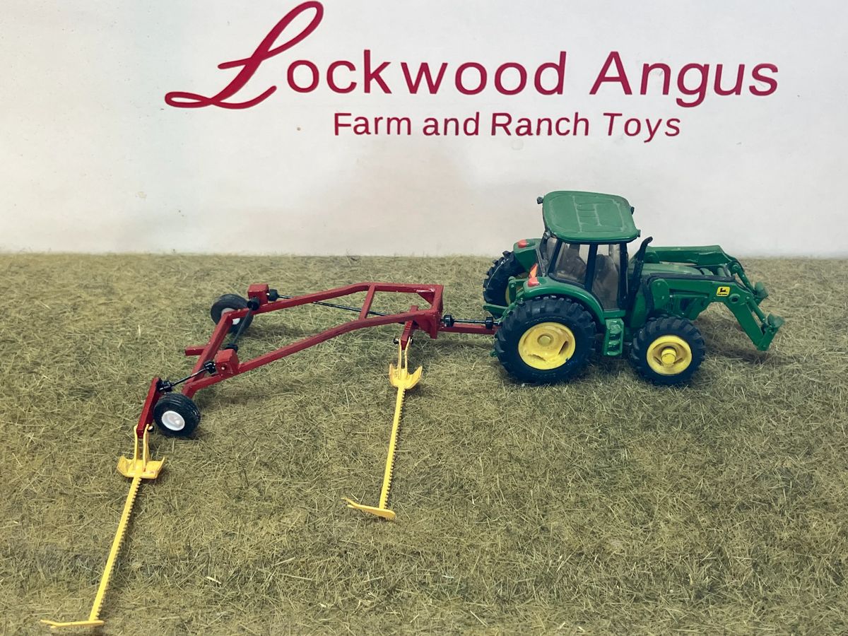 Red / Yellow Double 9 foot PTO Sickle