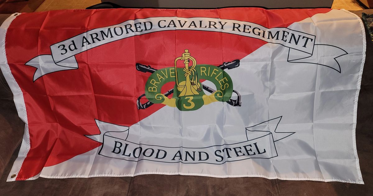 3d Armored Cavalry Flag