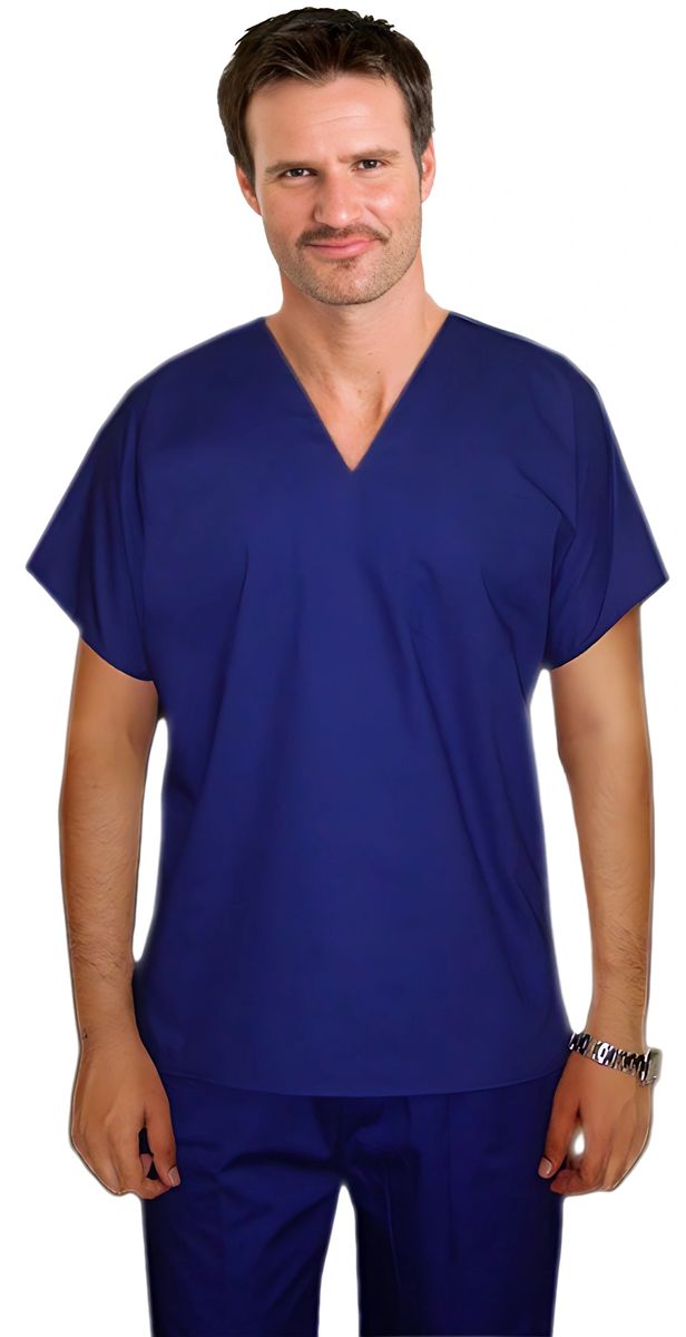 Solid Scrub Sets: Unisex Reversible Scrubs