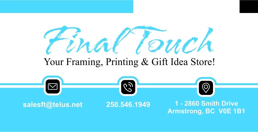 Photo Printing | Final Touch Custom Framing & Printing Ltd.