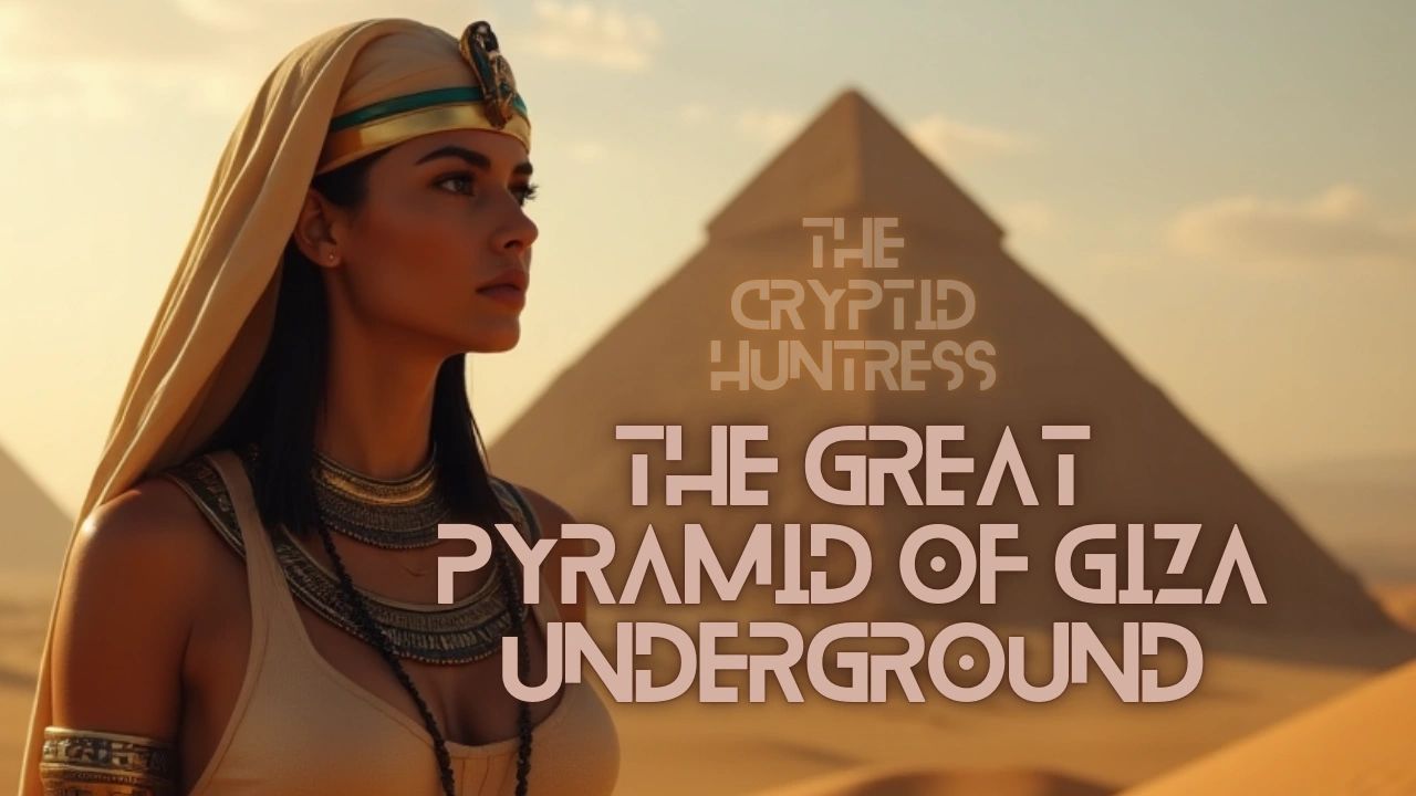 Underneath the Great Pyramid of Giza