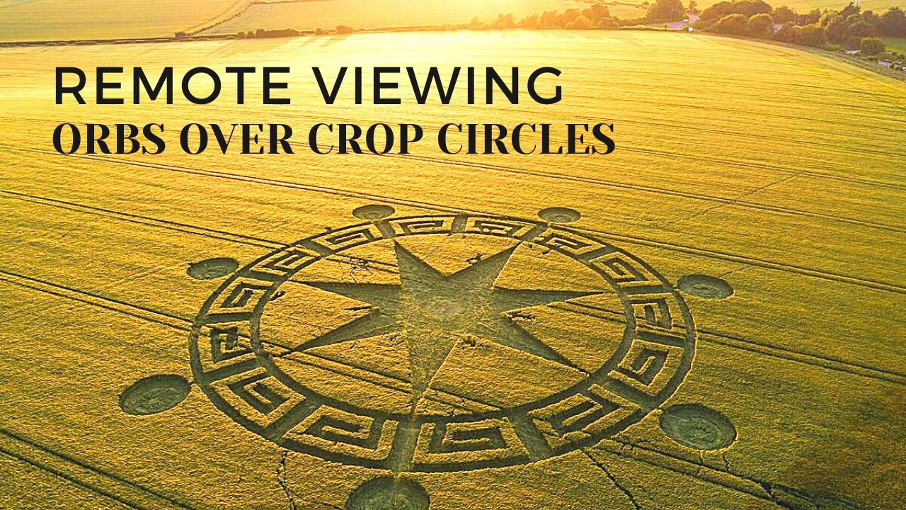 Orbs Over Crop Circles