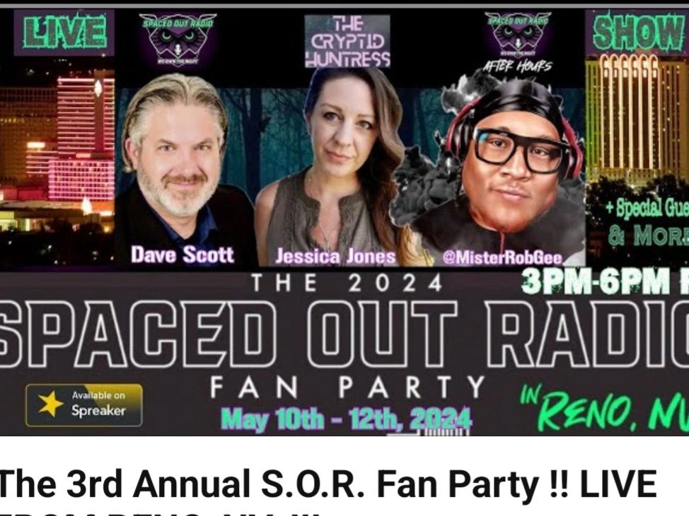 Spaced Out Radio Fan Party Live Broadcast in Reno, NV