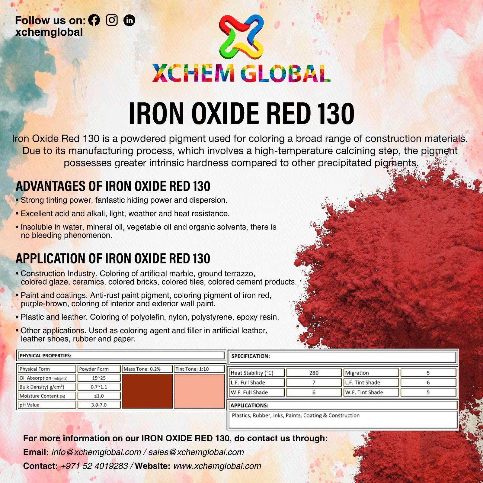 Iron Oxide Red 130