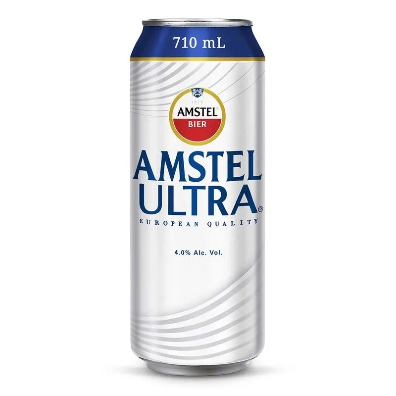 146575 Cerveza Amstel Ultra Lata 710ml Mega Laton $45.00